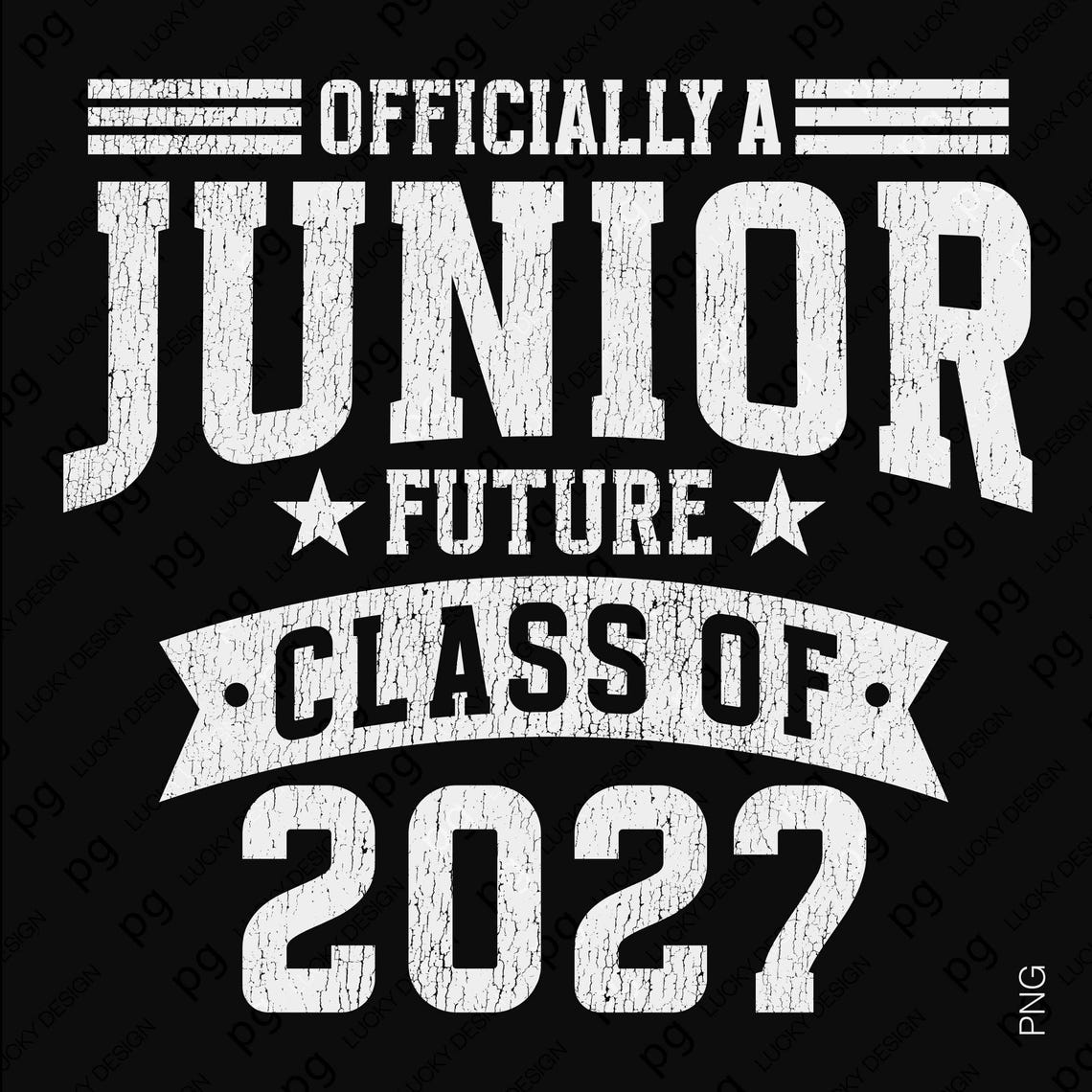 Officially A Junior Future Class of 2027 Svg Png, Distressed 11th Grade ...