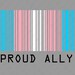 Proud Ally Transgender Barcode Svg, Trans Pride Gift, Proud Lgbt Ally ...