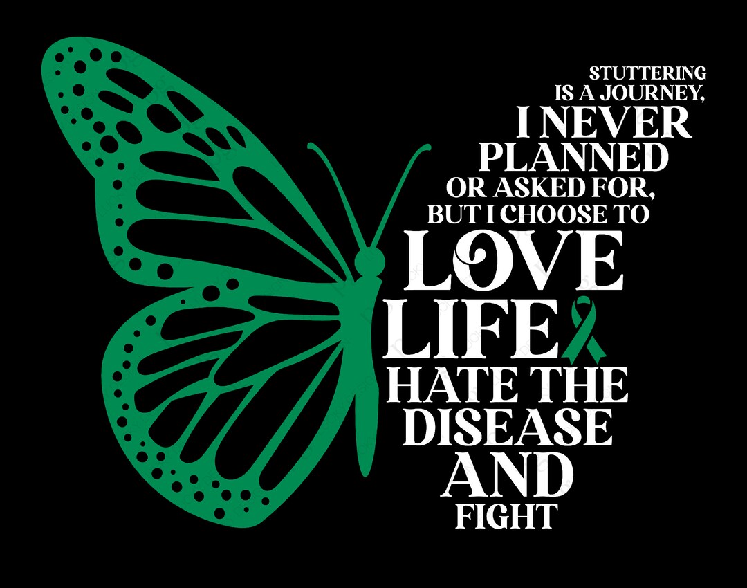 Stuttering is A Journey Svg Png, Stuttering Svg, Stuttering Awareness ...