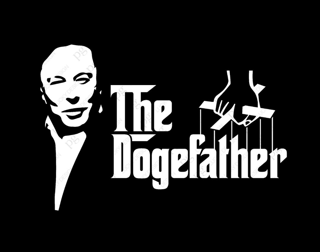 The Dogefather Dogecoin Svg, Cryptocurrency Svg, Crypto Miners Traders Investor Gift, Digital ...
