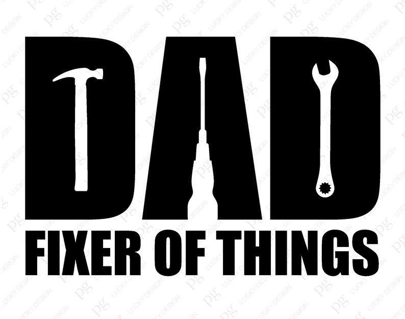 Dad Fixer of Things Svg Png Dad Life Svg Gift for Husband - Etsy