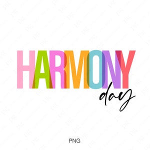 Harmony Day Png, Happy Harmony Day Png, Living in Harmony Png, Harmony ...