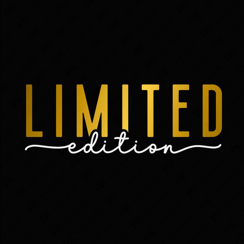 Limited Edition Svg - Etsy