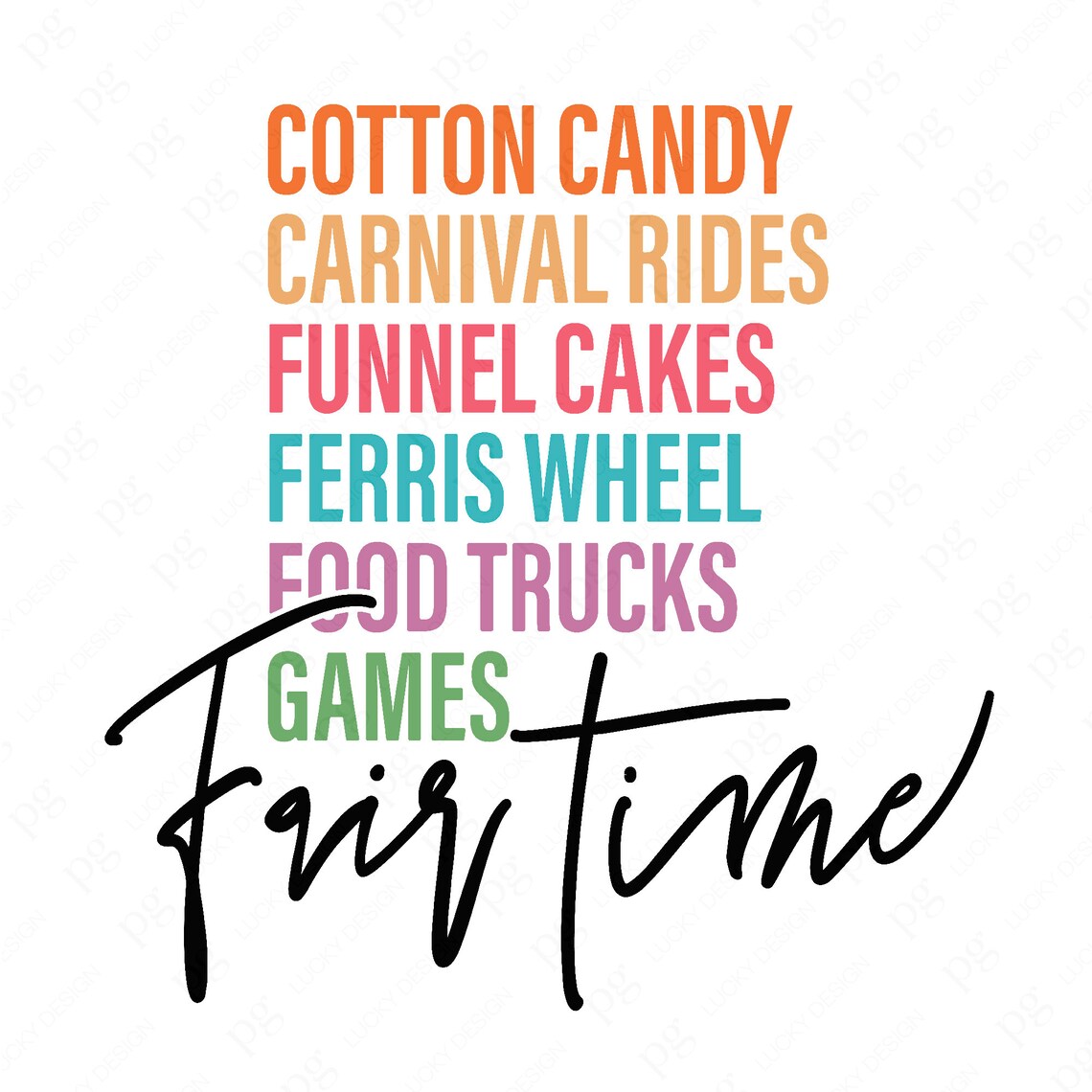 It's a Fair Time Svg Png, It's a Fair Week Svg Png, County Fair Svg ...