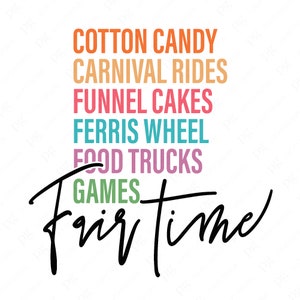 It's a Fair Time Svg Png, It's a Fair Week Svg Png, County Fair Svg ...