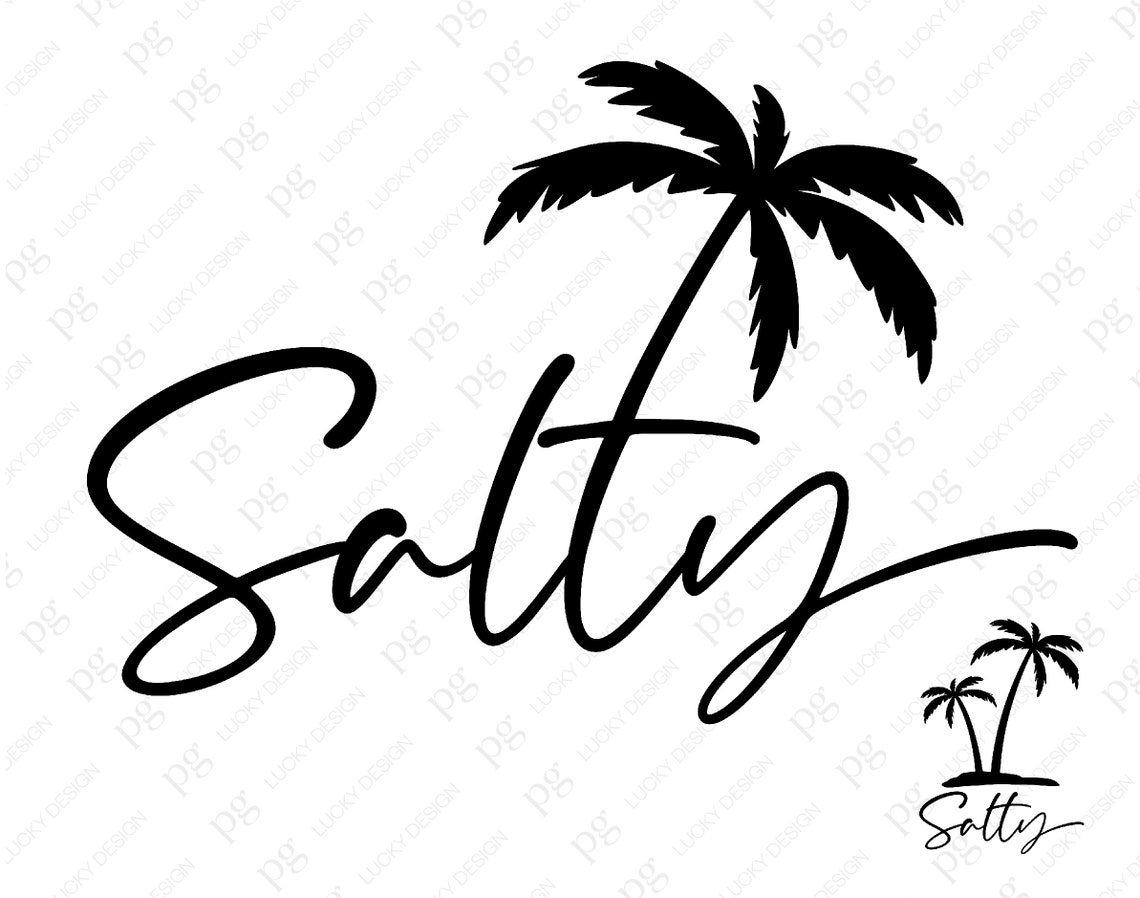 2 Bundles, Salty Svg Png, Summer Svg, Summer Vibes Svg, Beach Vibes Svg ...