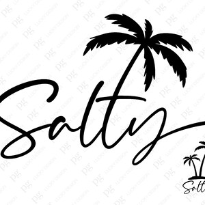 2 Bundles, Salty Svg Png, Summer Svg, Summer Vibes Svg, Beach Vibes Svg ...