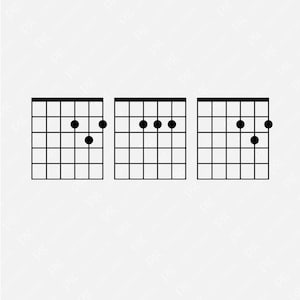 Dad Guitar Chords Svg Png, Dad Music Notes Svg, Music Dad Svg, Trendy ...