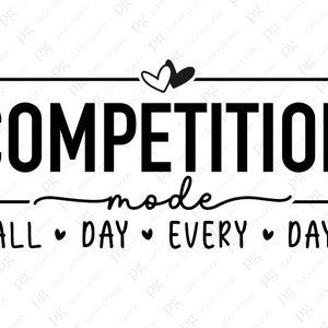 Competition Svg Png, All Day Every Day Svg, Cheerleader Svg, Game Day ...