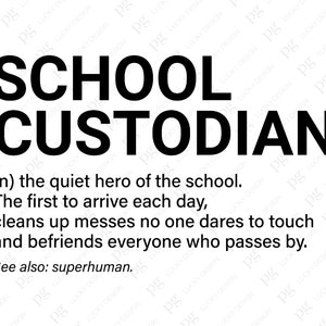 School Custodian Definition Svg Png, School Janitor Png, Custodian ...