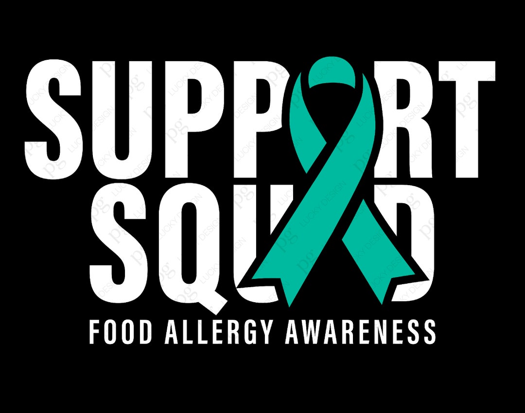 Support Squad Svg Png Food Allergy Svg Allergy Svg Food - Etsy