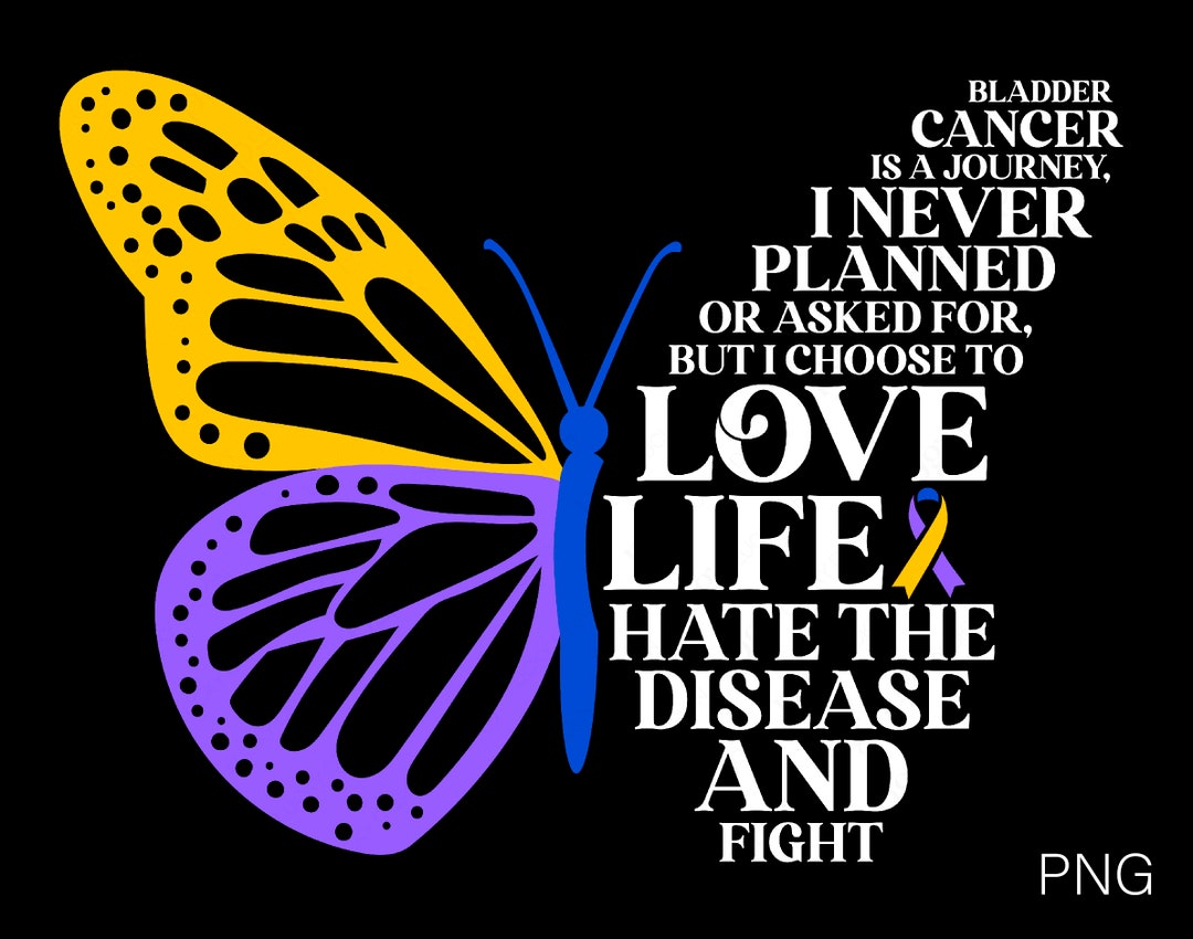 Bladder Cancer is A Journey Svg Png, Bladder Cancer Awareness Svg ...
