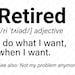 Retired Definition Svg Png, Retired Svg, Retirement Svg, Mother's Day ...