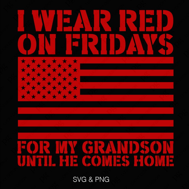 Red Friday Svg - Etsy