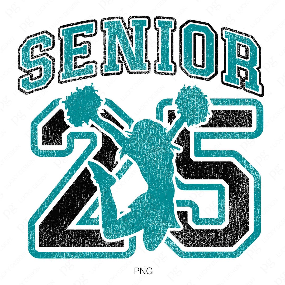 Senior 25 Svg Png, Class of 2025 Svg, Cheer Svg, Senior Graduation ...