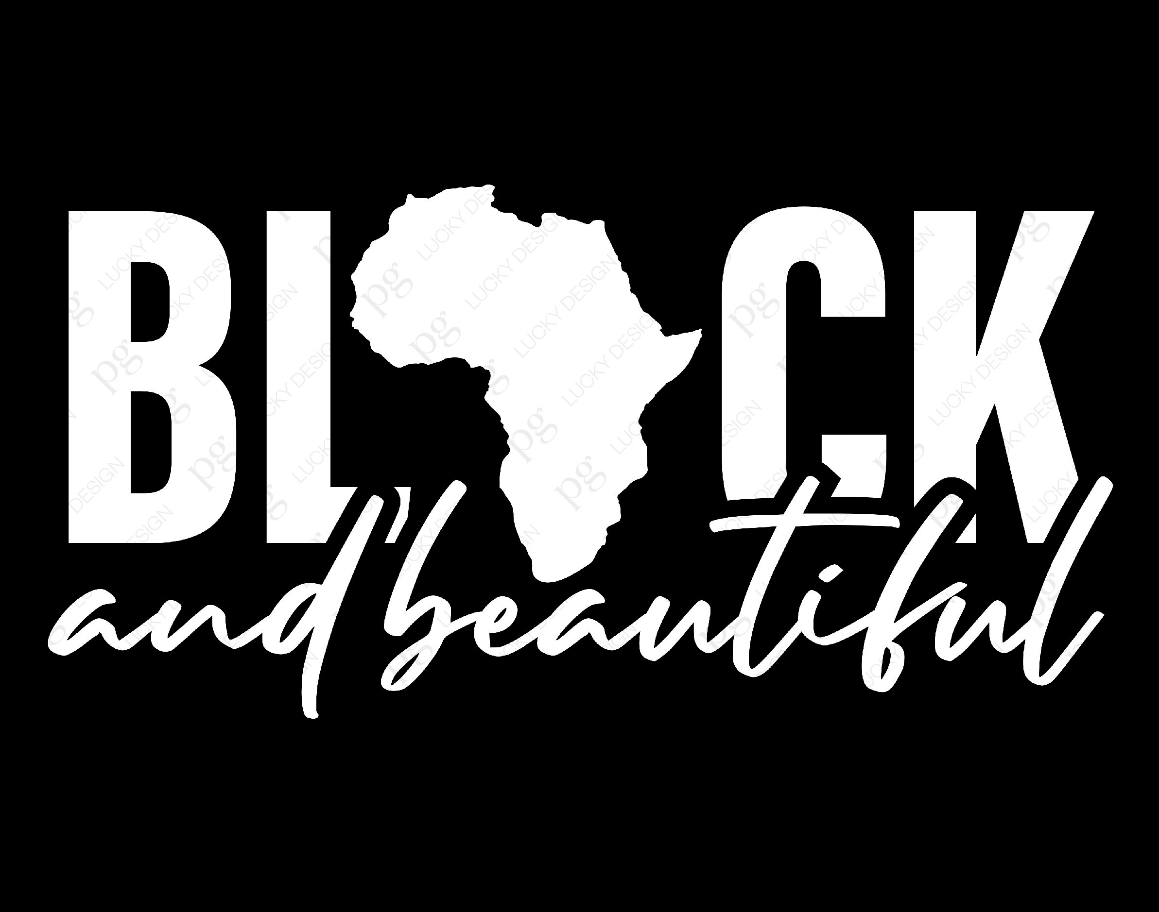 Black and Beautiful Svg Png Black is Beautiful Svg Black - Etsy