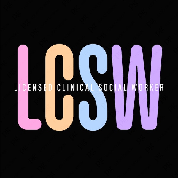 Lcsw Png - Etsy