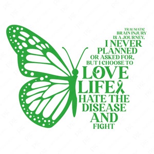 Traumatic Brain Injury is A Journey Svg Png Traumatic Brain Injury ...