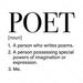 Poet Definition Svg Png, Poetry Svg, National Poetry Month Svg, Funny ...