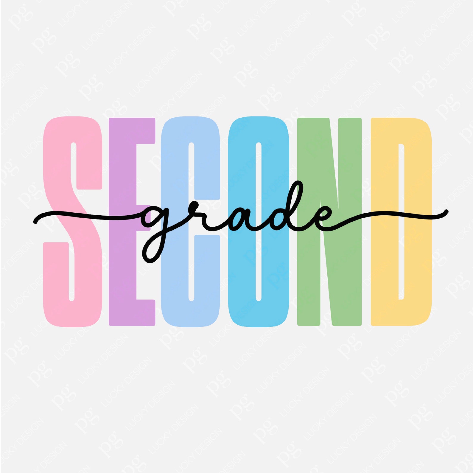 Second Grade Svg Png, Back to School Svg, 2nd Grade Teacher First Day ...