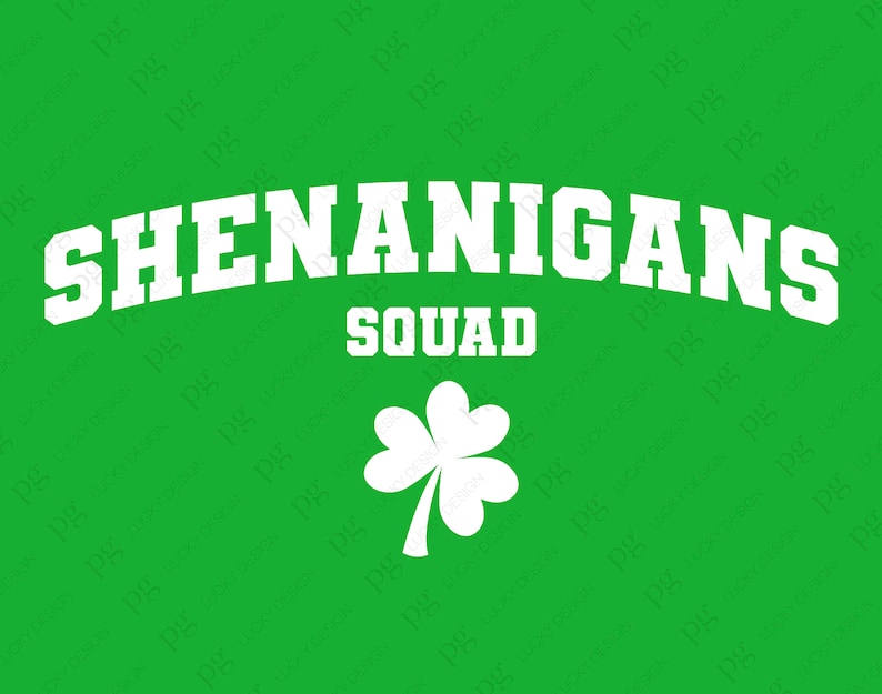 Shenanigans Squad Svg Png Shenanigans Svg Irish Svg Funny - Etsy