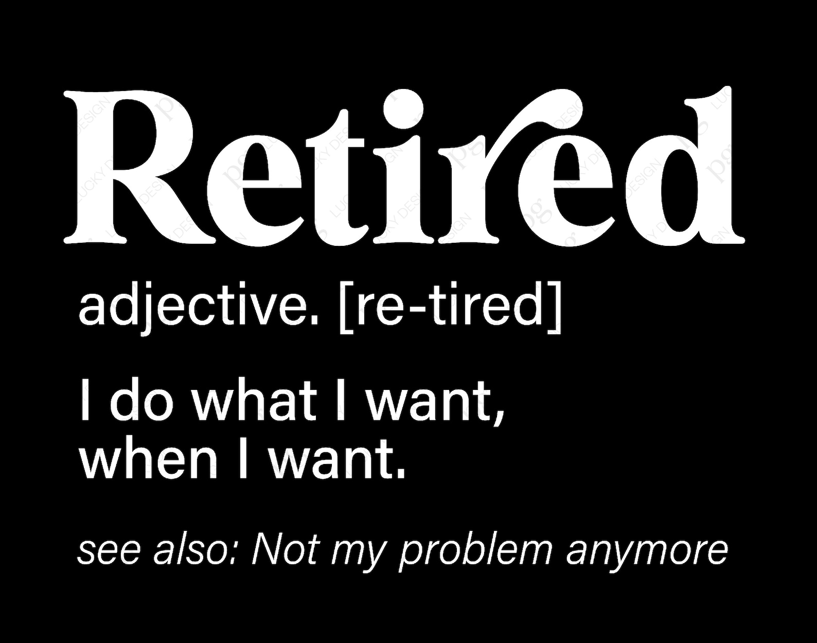 Retired Definition Svg Png, Retired Svg, Retirement Svg, Mother's Day ...