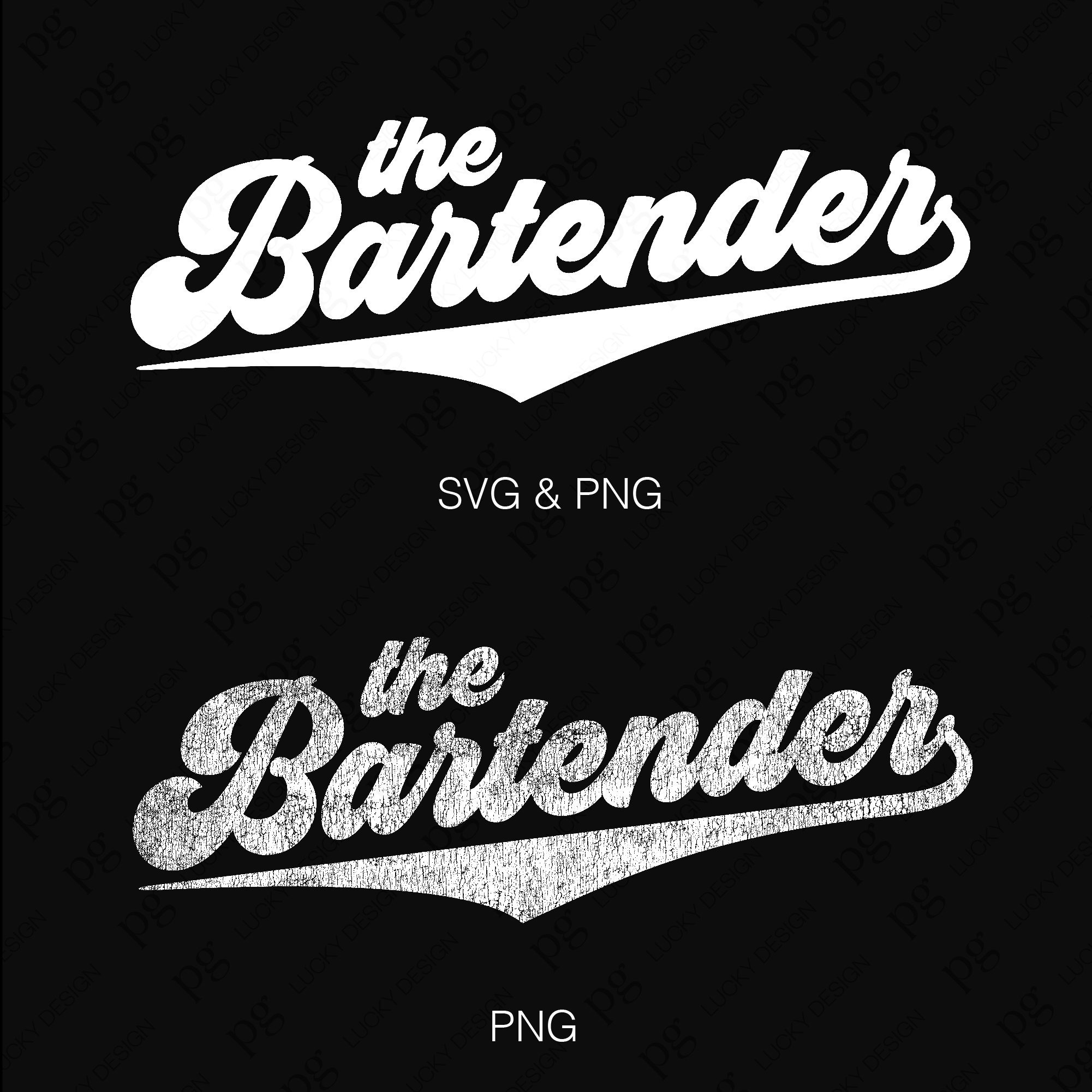 The Bartender Svg Png, Bartender Svg, Retro Bartender Design, Bartender ...