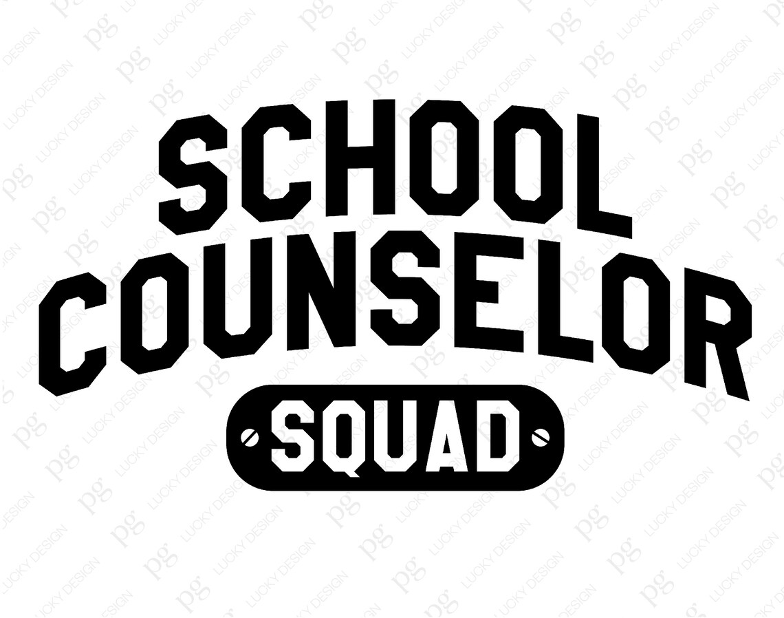 School Counselor Squad Svg Png Counselor Svg Social Worker - Etsy