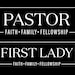 Pastor Svg, First Lady Svg, Pastor's Wife Svg, Funny Pastor Christian ...