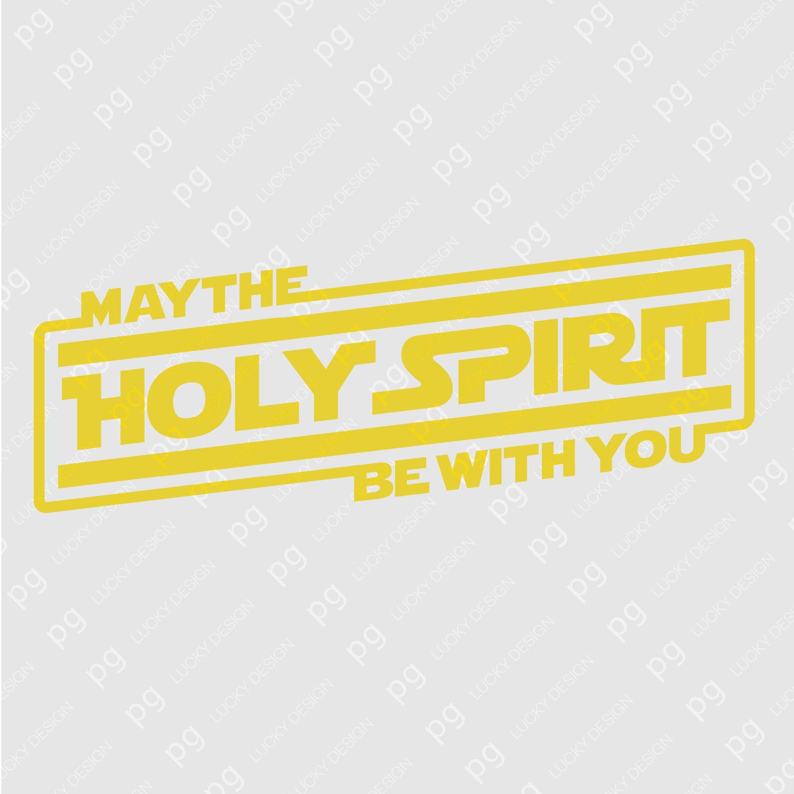 May the Holy Spirit Be With You SVG PNG: Christian Inspirational Design ...