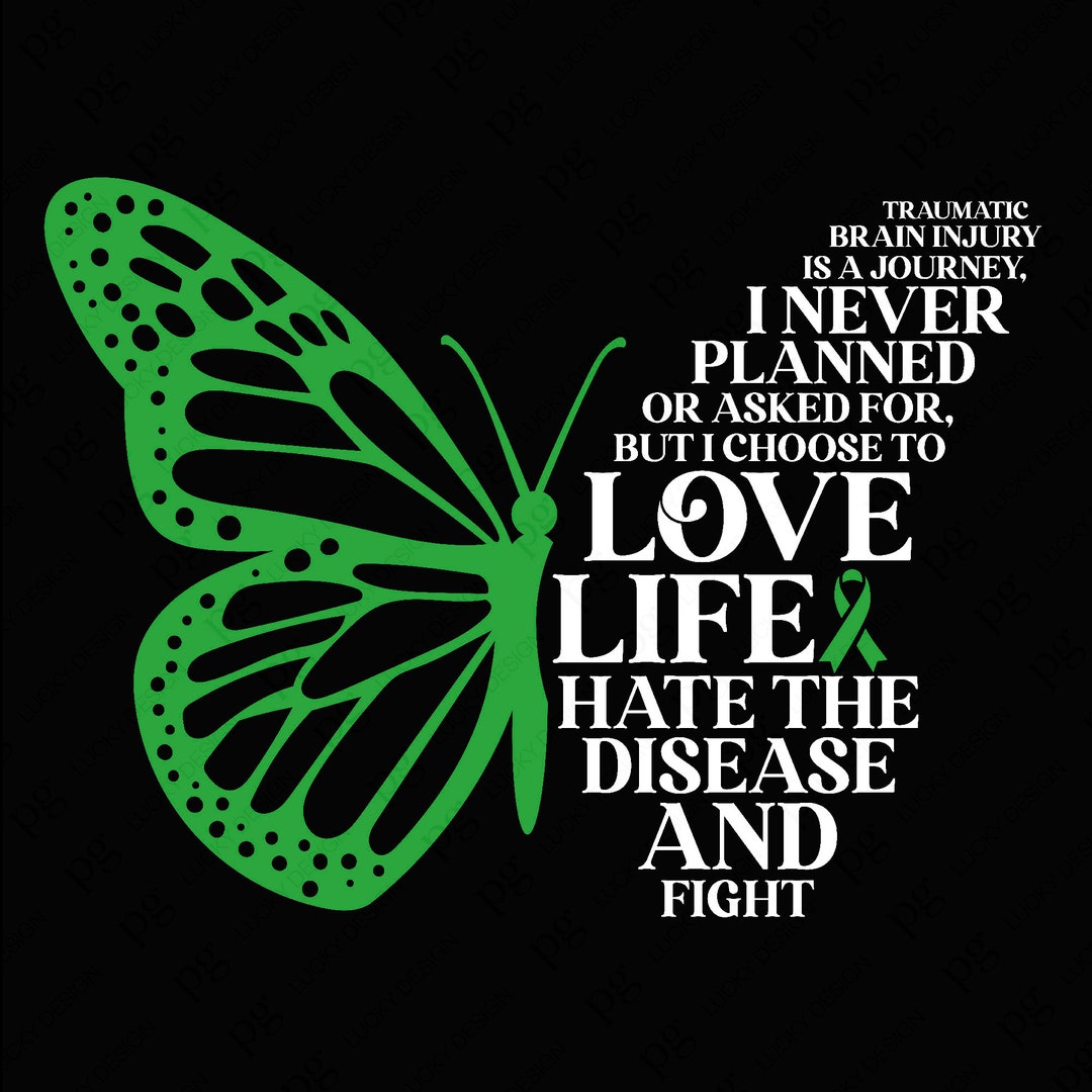 Traumatic Brain Injury is A Journey Svg Png Traumatic Brain Injury ...