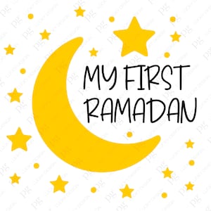 My First Ramadan Svg Png, Ramadan Svg, Ramadan Mubarak Svg, Ramadan Eid ...