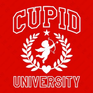 Cupid University Svg Png, Happy Valentine’s Day Svg, cupid Svg, Funny ...