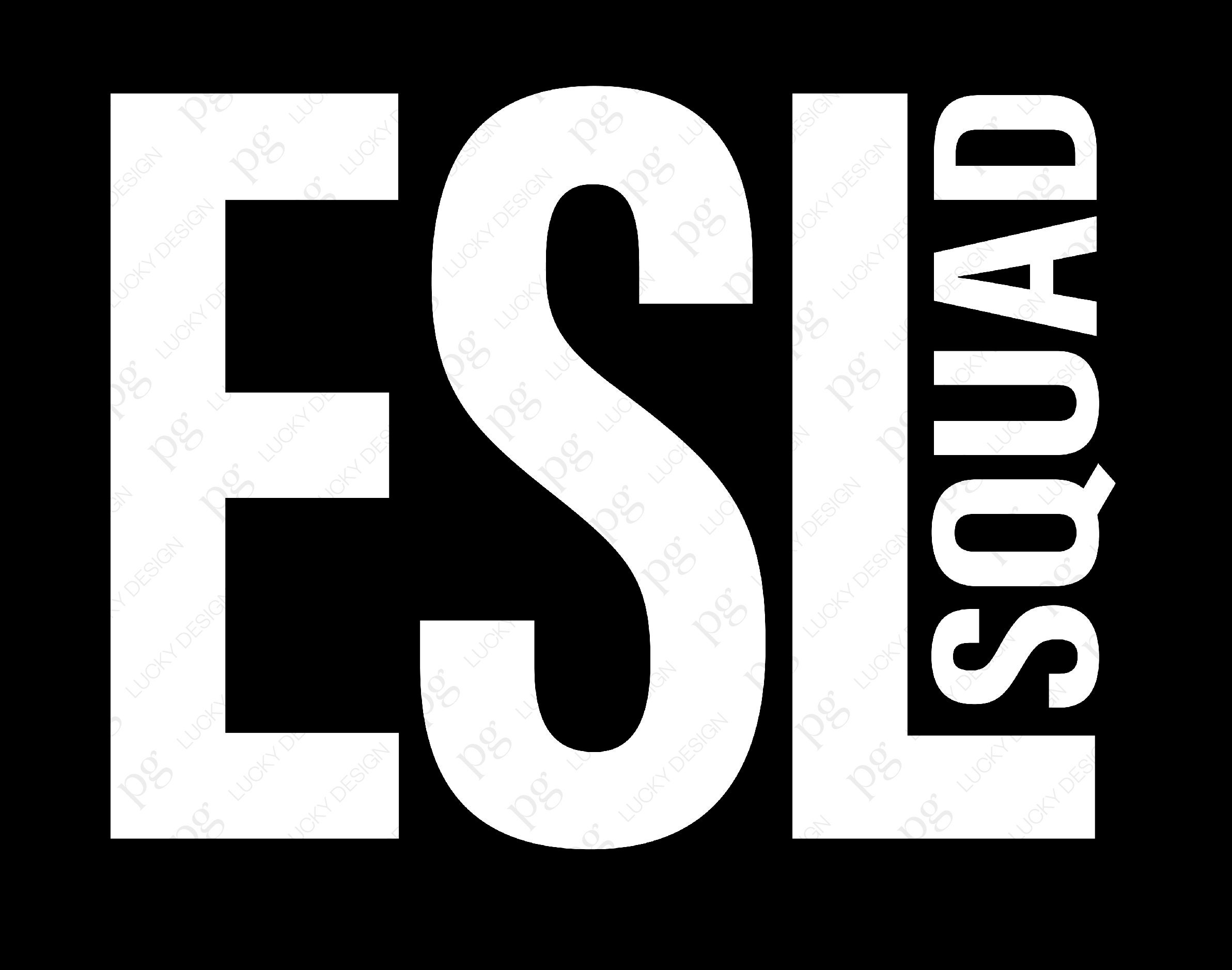 ESL Squad Svg Png, Esl Svg, Esl Teacher Svg, English Second Language ...