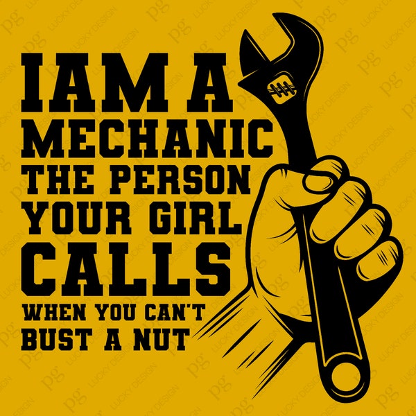 Mechanic Person Svg - Etsy