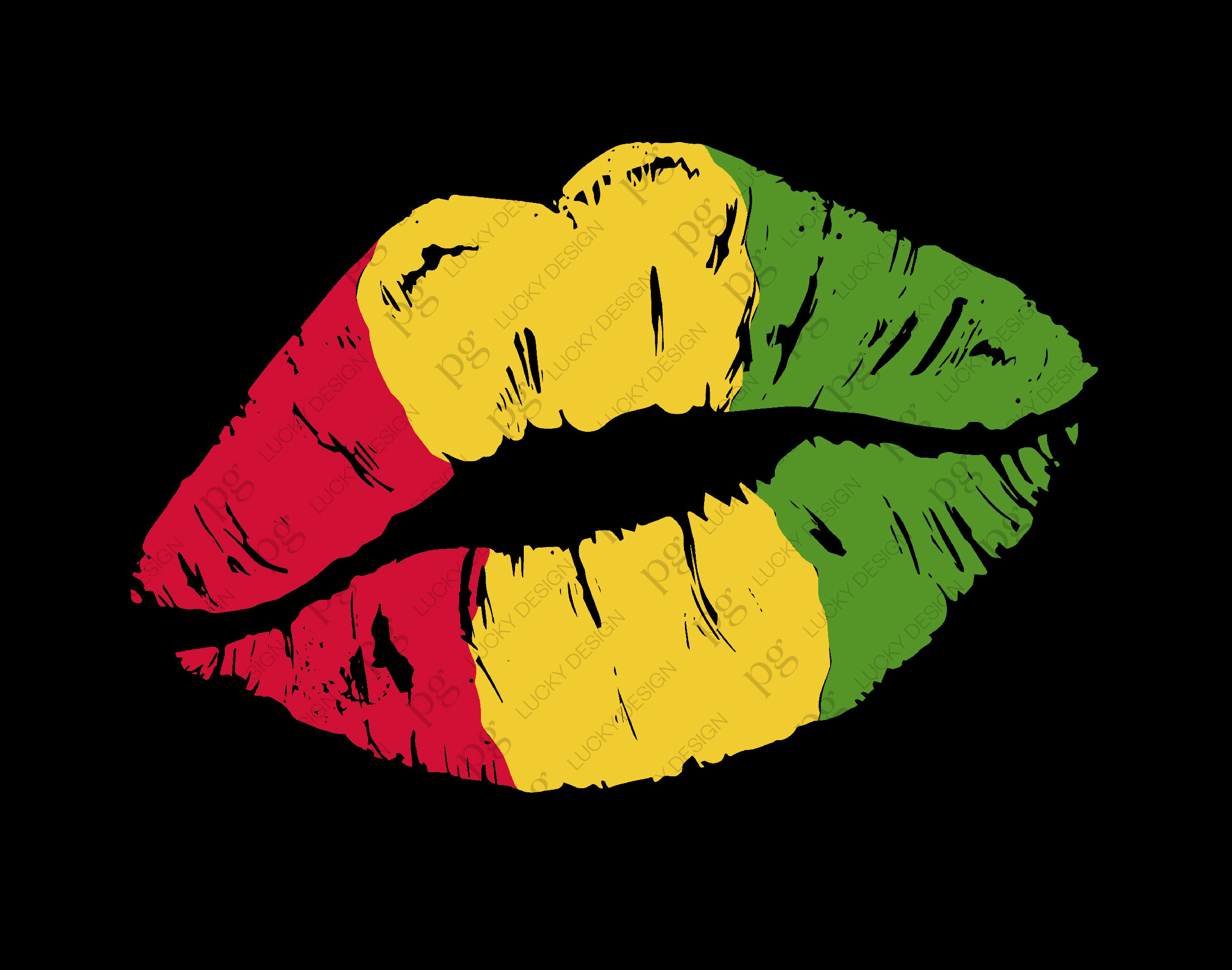 Distressed Juneteenth Lips Juneteenth 1865 Black History - Etsy