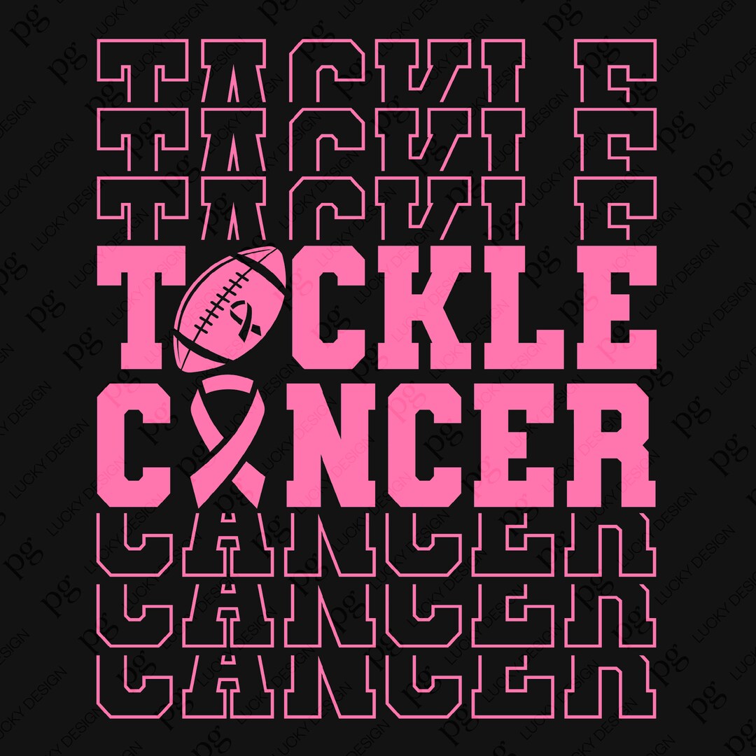 Tackle Breast Cancer Svg Png, Breast Cancer Awareness Svg, American ...