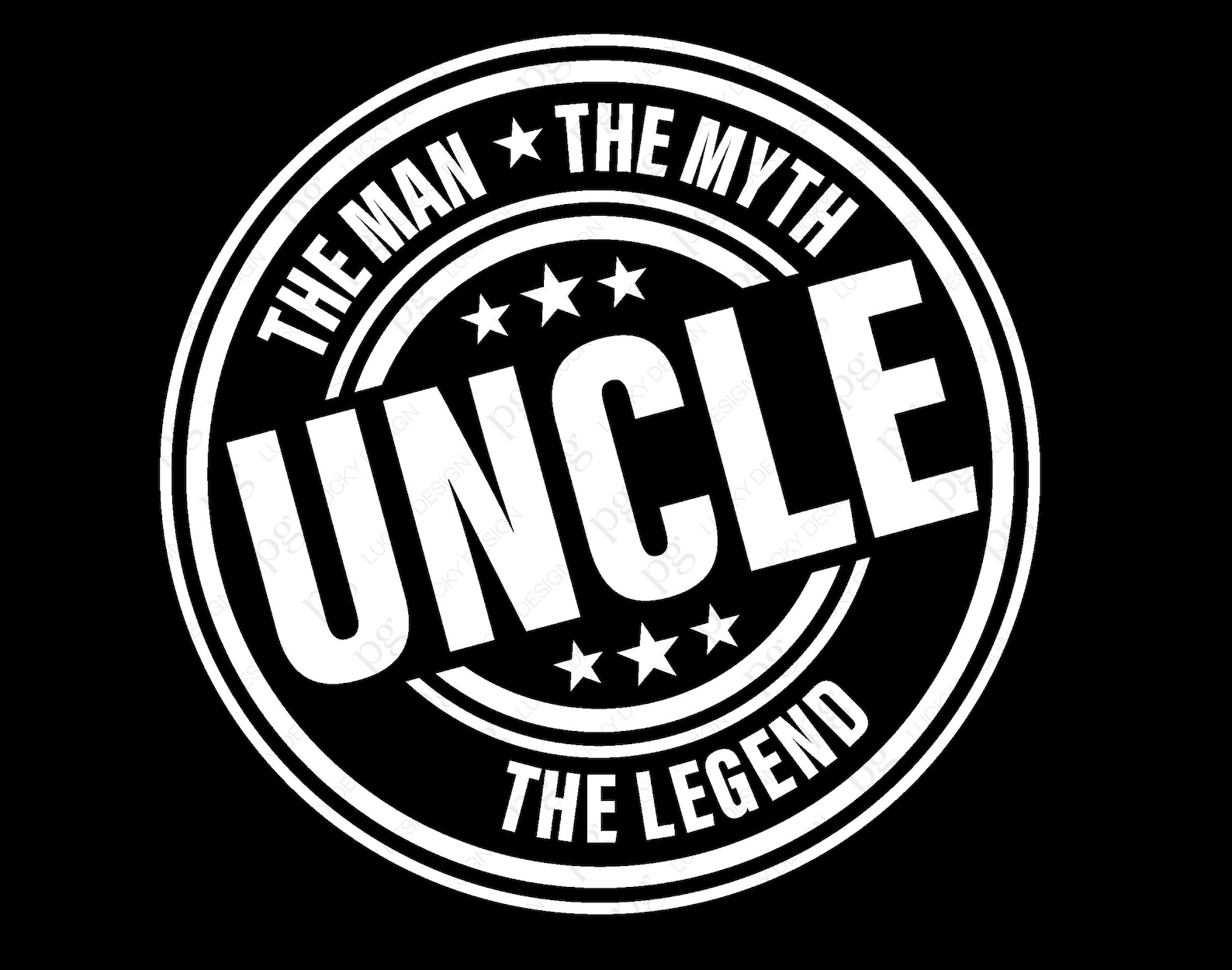 Uncle Svg, the Man the Myth the Legend Svg, Funny Saying Quote Gift ...