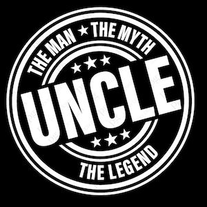Uncle Svg, the Man the Myth the Legend Svg, Funny Saying Quote Gift ...