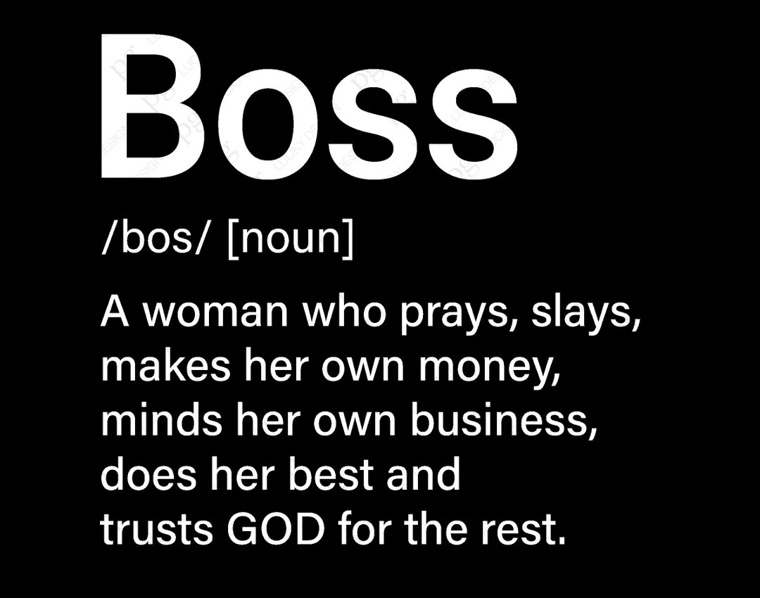 Boss Definition Svg, Boss Woman Svg, Woman Definition Svg, Boss Saying ...