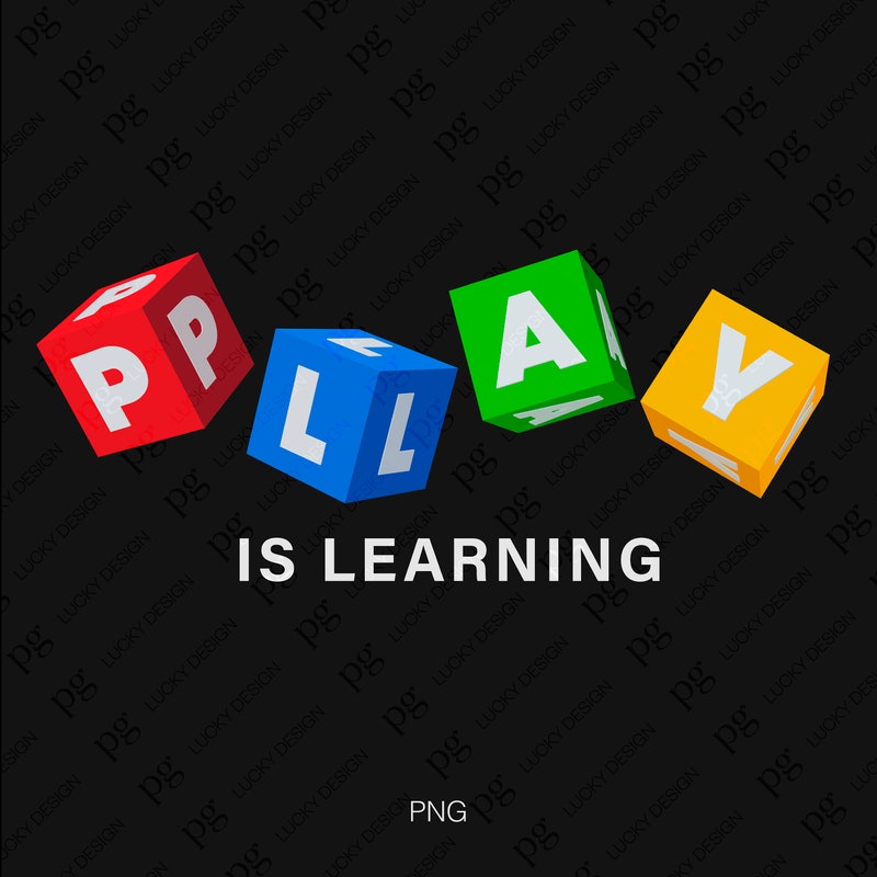 Play is Learning Svg - Etsy