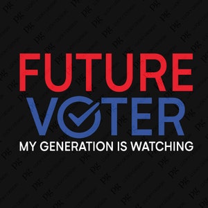 2 Colour Bundle, Future Voter Svg Png, Vote Svg, Election Svg, Teens ...