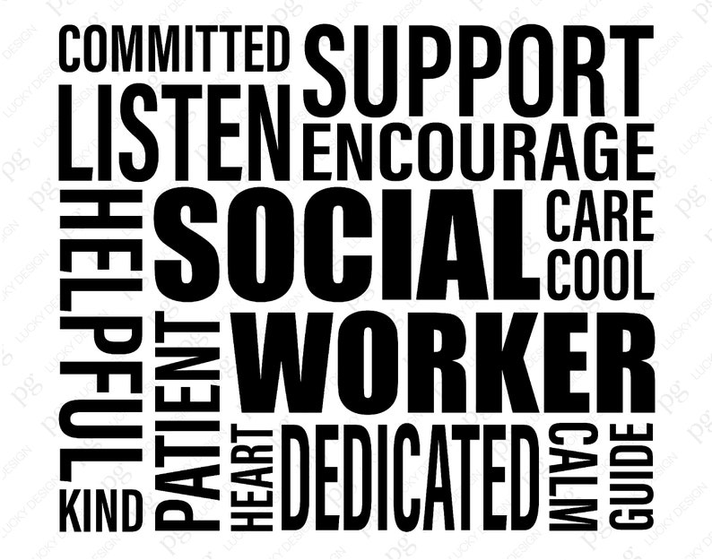 Social Worker Svg, School Counselor Svg, Social Work Social Worker ...