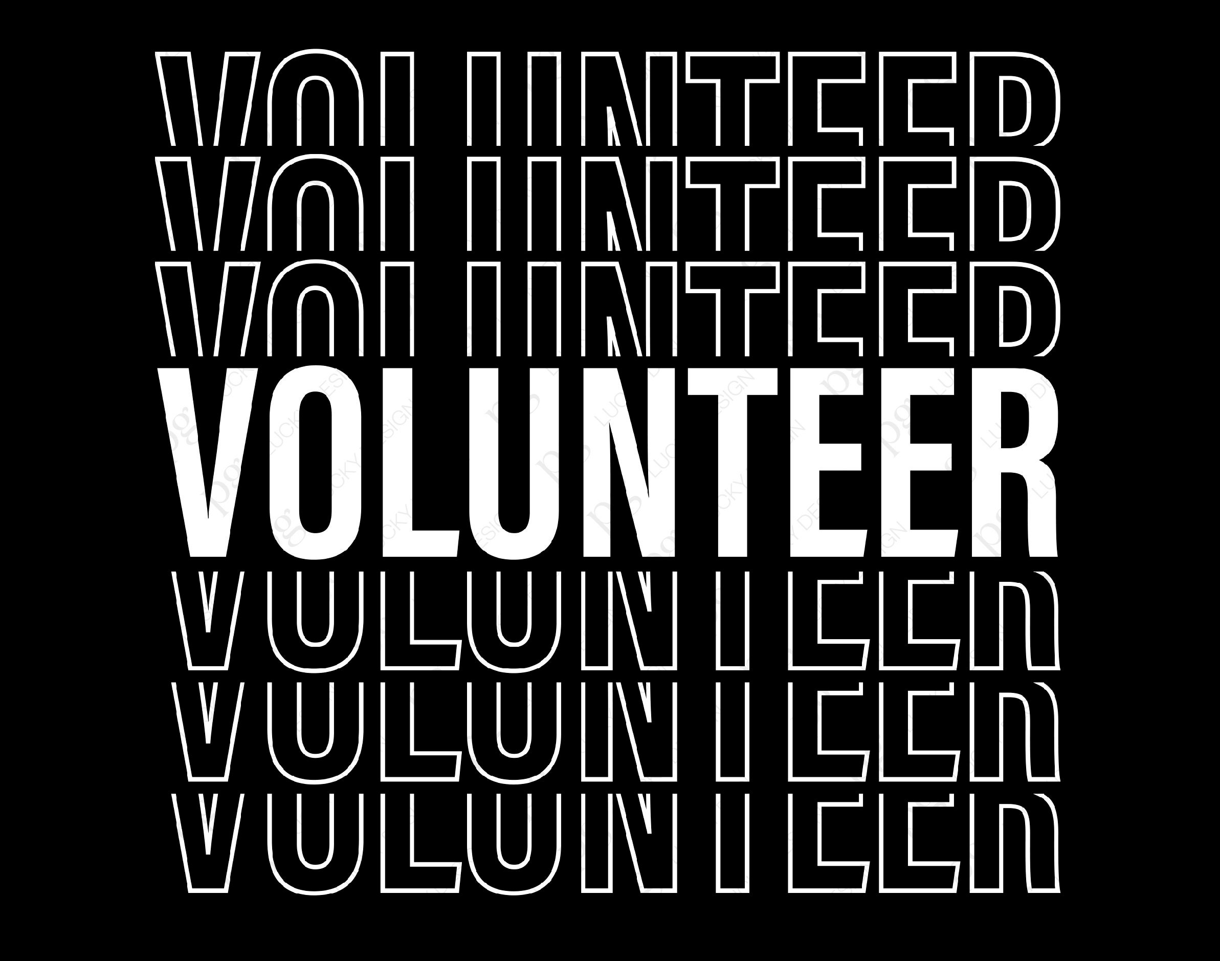 Volunteer SVG PNG: Kindness Crew Non Profit Worker Appreciation Gift ...