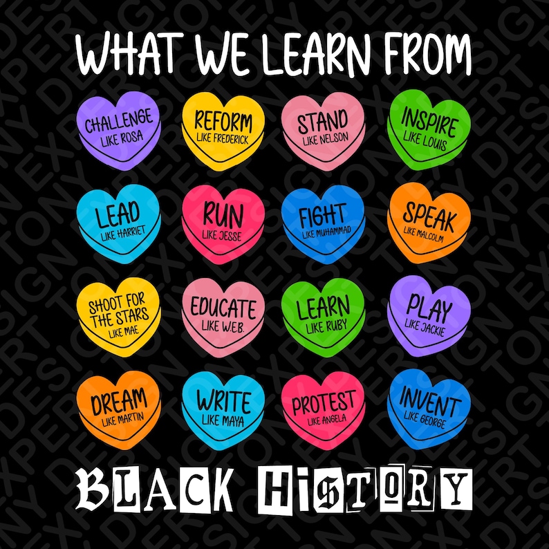 What We Learn From Black History Svg Png, Black Teacher Svg, Mlk Svg ...
