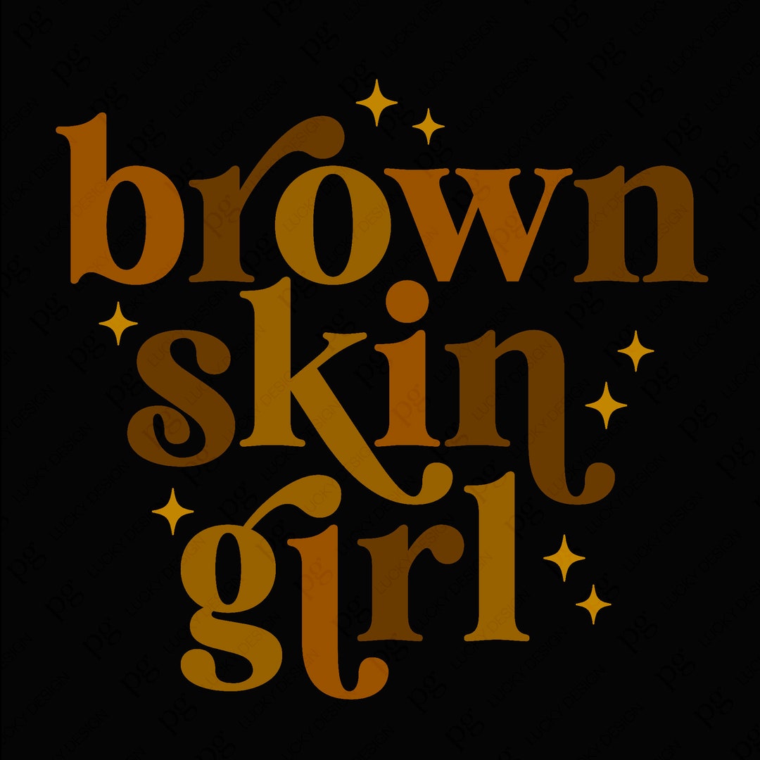 Brown Skin Girl Svg, Black Woman Svg, Black Girl Svg, African American ...
