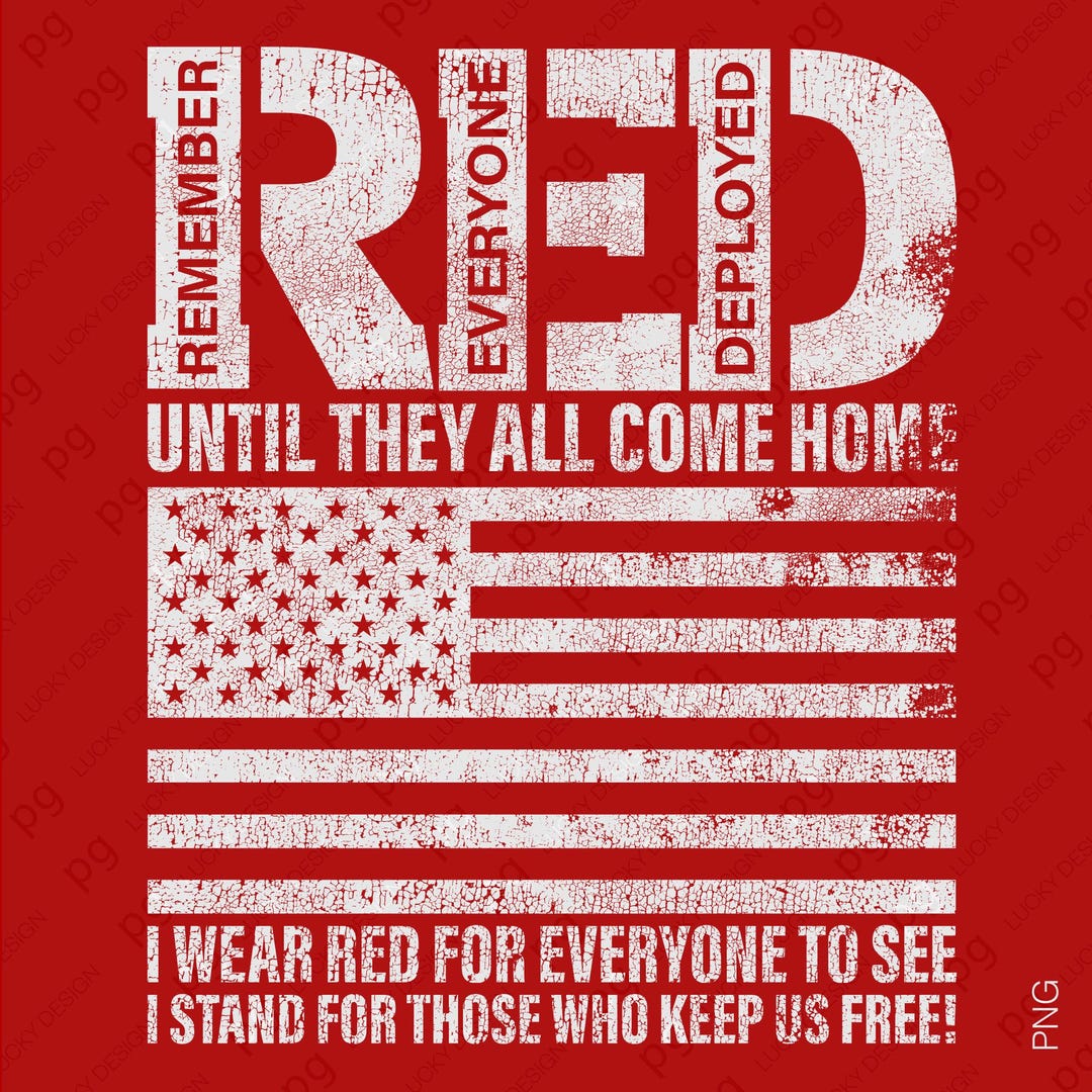 Remember Everyone Deployed Flag SVG PNG: Military Support Patriotic ...