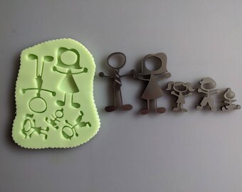 Silicone Mold Family - Etsy