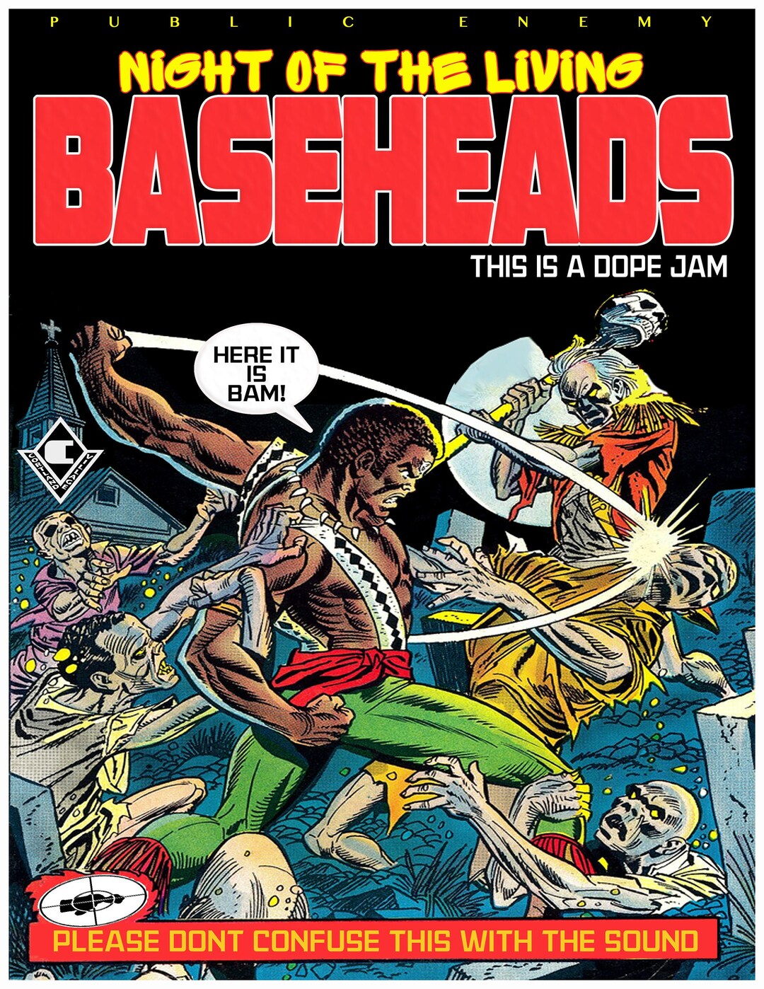 Public Enemy Night of the Living Baseheads - Etsy