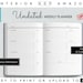 Canva Undated Editable Template Planner Weekly & Monthly Overview ...